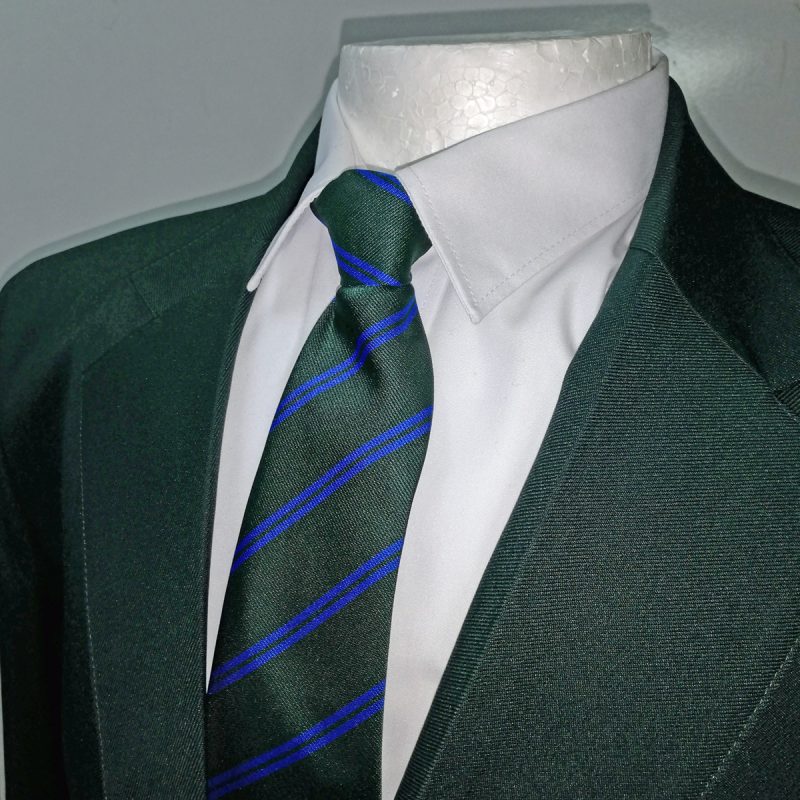 Southam College Godiva House Blue Stripe Tie – Stitch-Tech