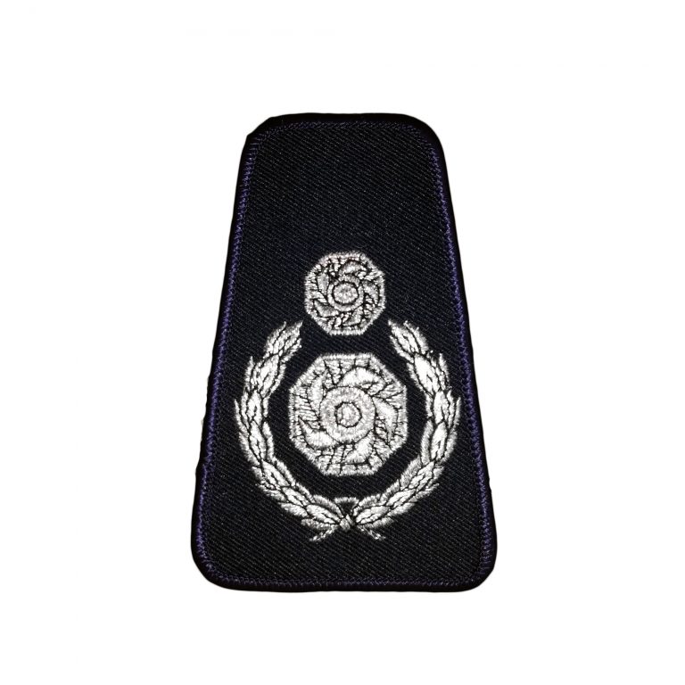 Pair of embroidered Fire Brigade Assistant Brigade Manager tunic ...